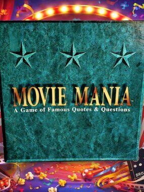 Movie Mania, Inc. | Games | Movie Mania Triva Board Game Vintage A Game ...